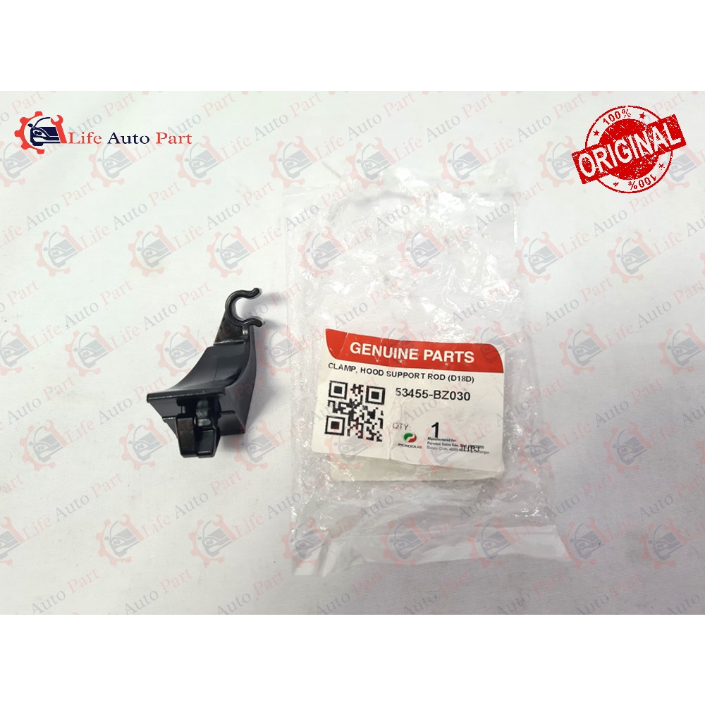 ORIGINAL PERODUA VIVA BONNET STAND CLIP (53455-BZ030) VIVA BONNET STAND ...