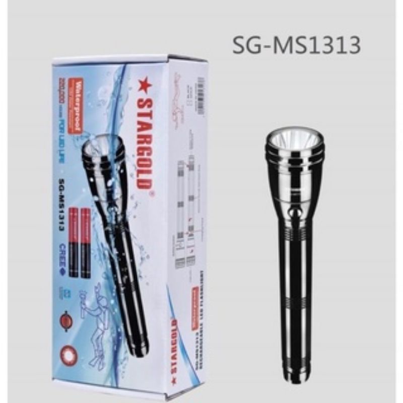 SG-MS-1313 torch light long Range light 100% waterproof torchlight | Shopee Malaysia