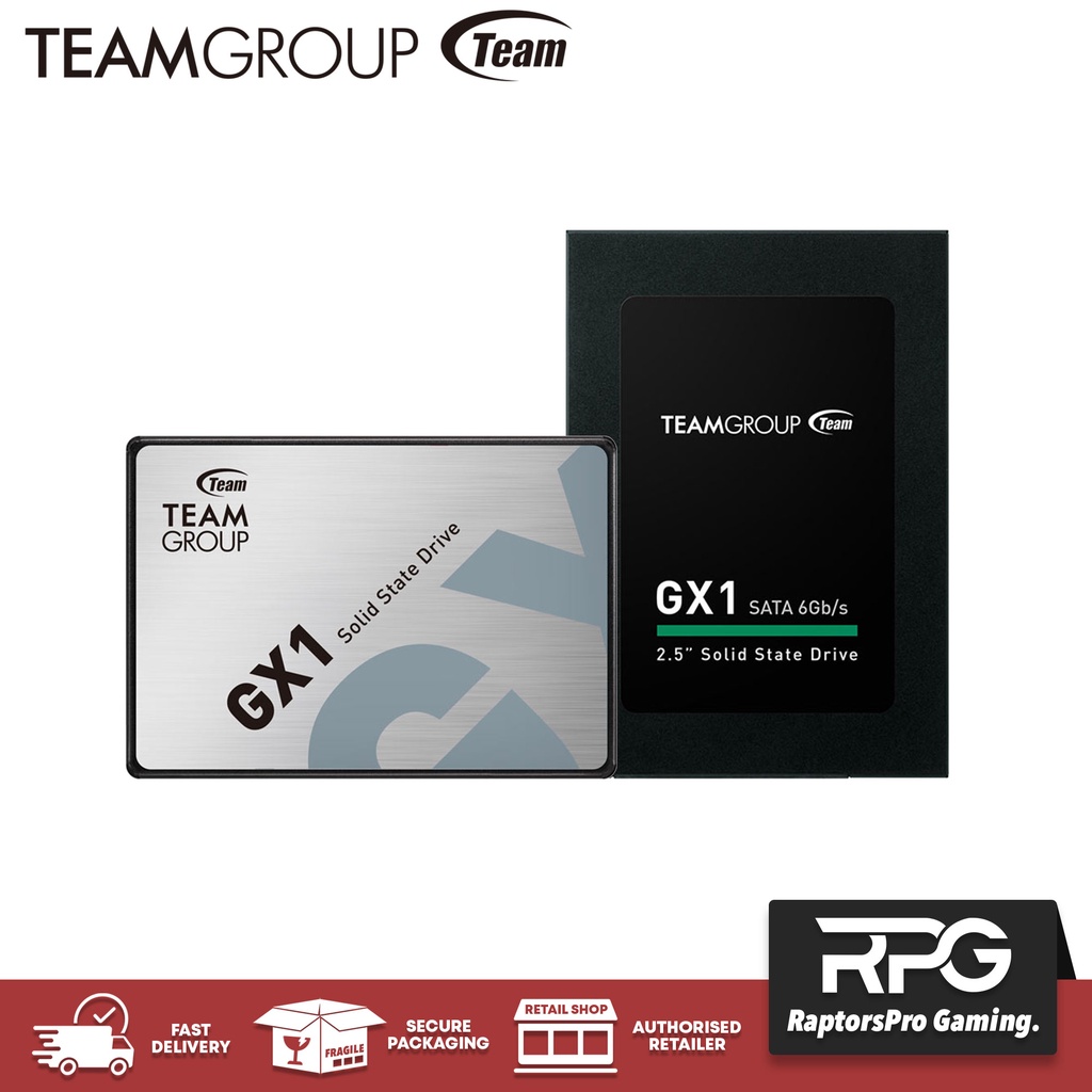 (READY STOCK) TEAMGROUP GX1/GX2 120GB / 240GB / 512GB / 1TB SSD SATA 2. ...