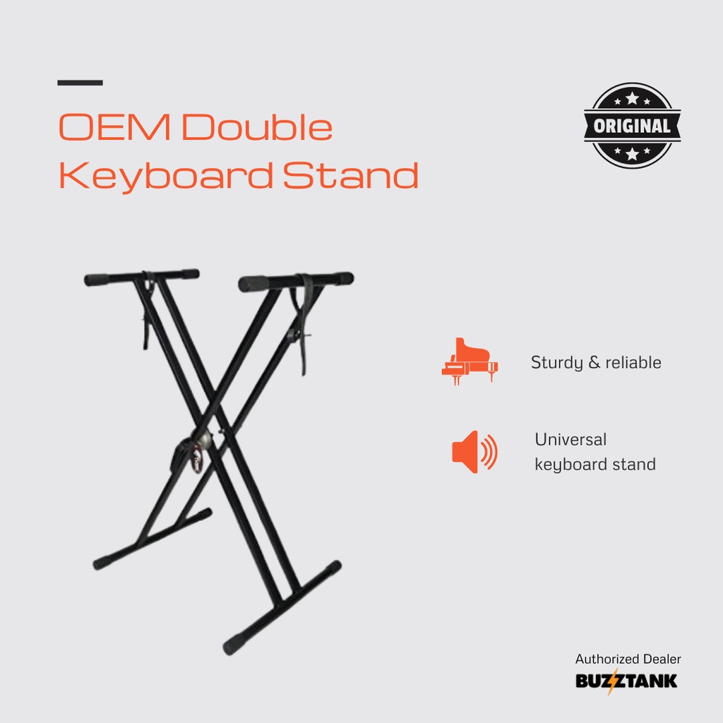 Morrison Double X Keyboard Stand KST2X Universal Fit | Shopee Malaysia