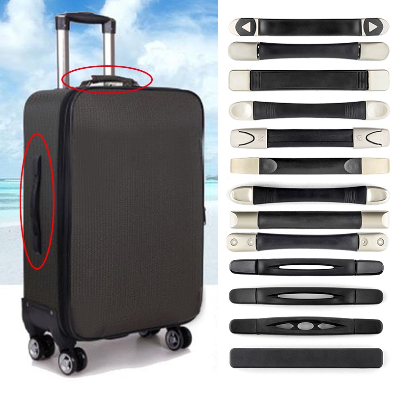 No screws Bag Handle Trolley Luggage Suitcase Grip Black Travel ...