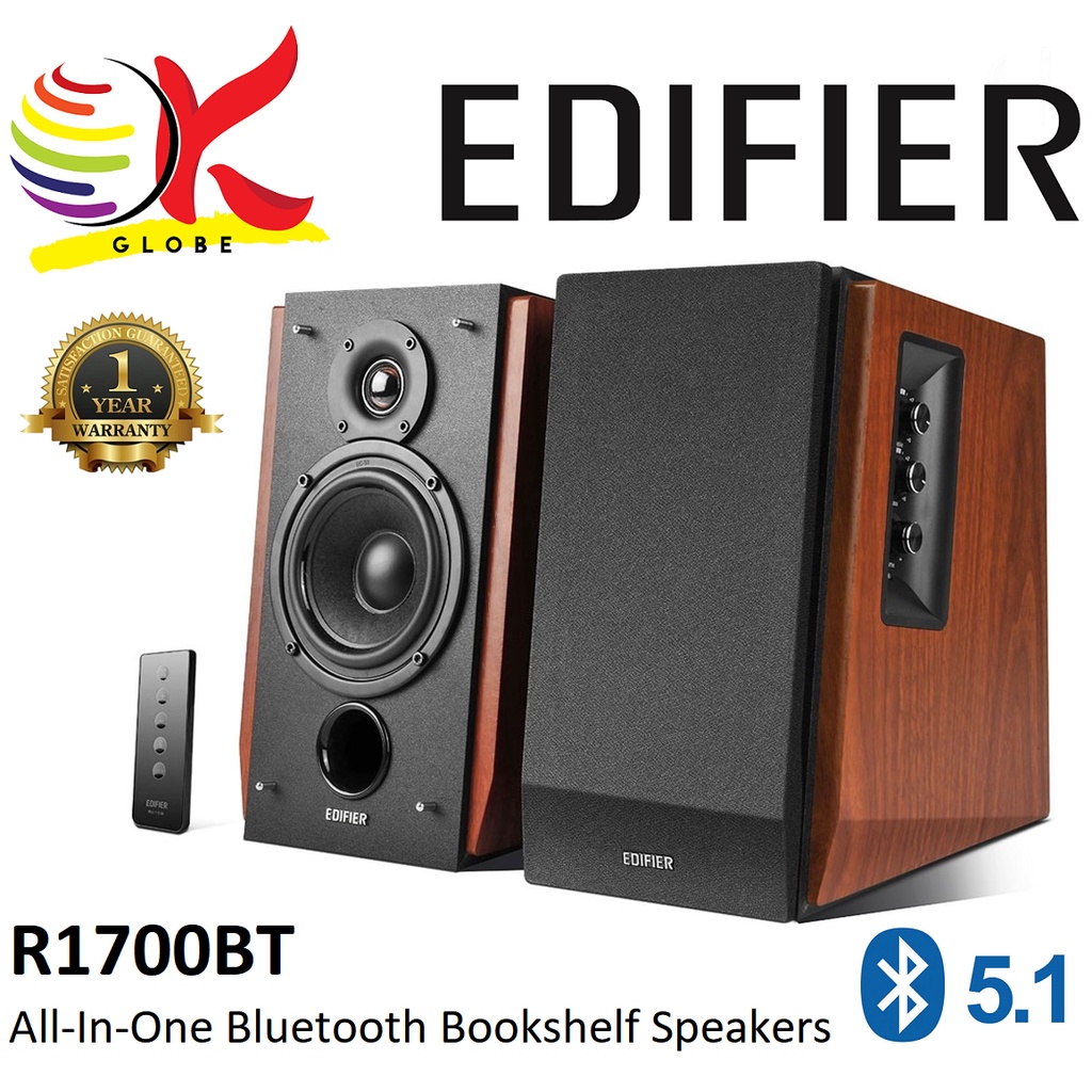 EDIFIER R1700BT 2.0 MULTIFUNCTIONAL BLUETOOTH BOOKSHELF SPEAKER WITH ...