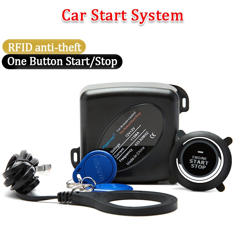 Car Alarm Remote Control PKE Car Keyless Entry Engine Start Alarm ...