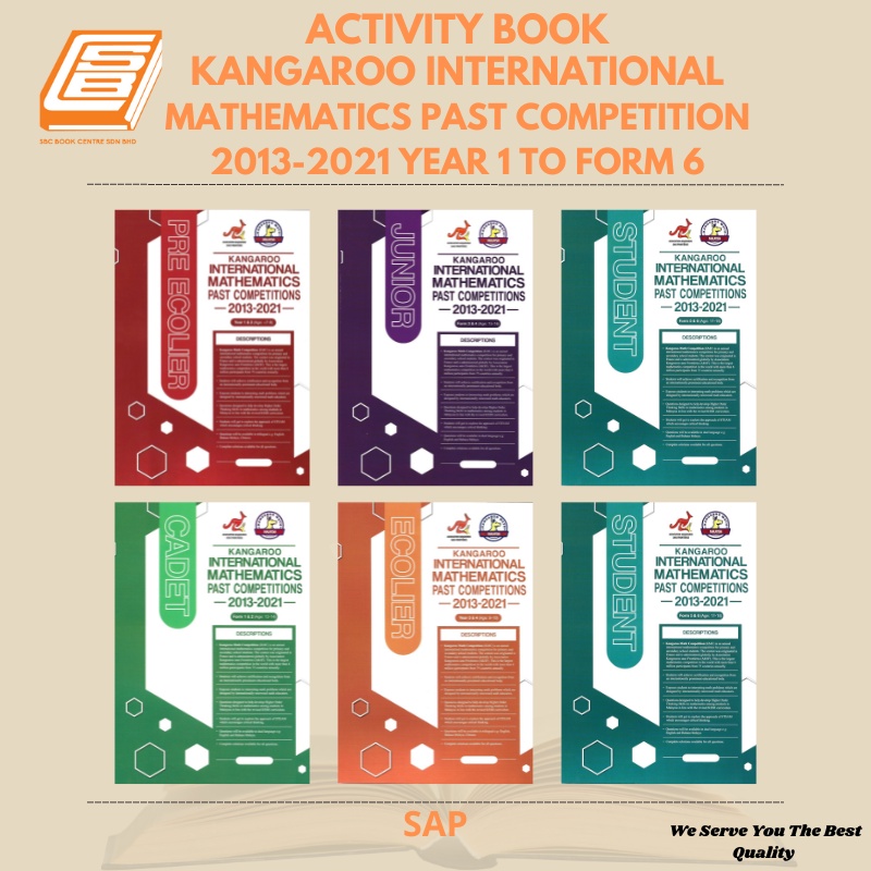 [SBCB] Kangaroo International Mathematics Past Competions 2013-2021 ...