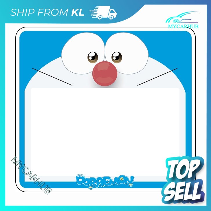Cartoon Cute Robot Cat Design Cartoon Car Roadtax Sticker | Shopee Malaysia