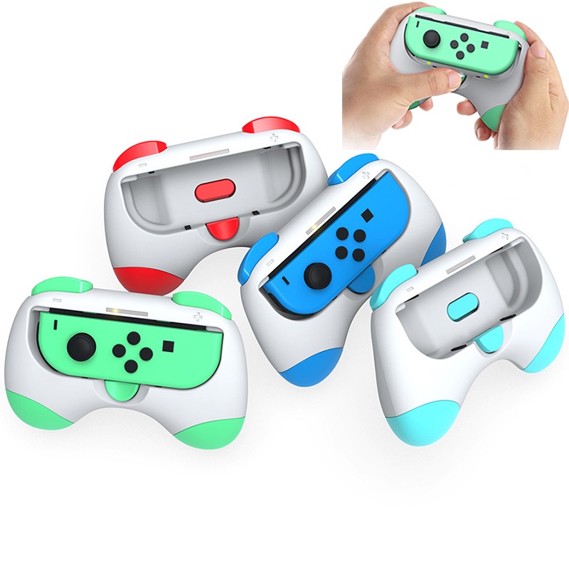 Switch OLED NS Joy con Controller HandGrip Stand Left and Right Joycon ...