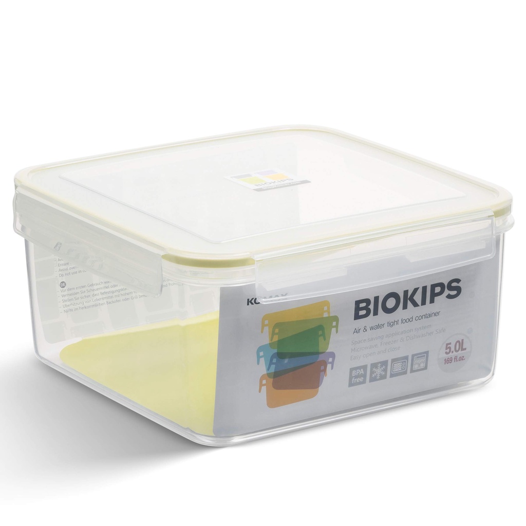 KOMAX Biokips Food Container Square S4 (5L) 71870 | Shopee Malaysia