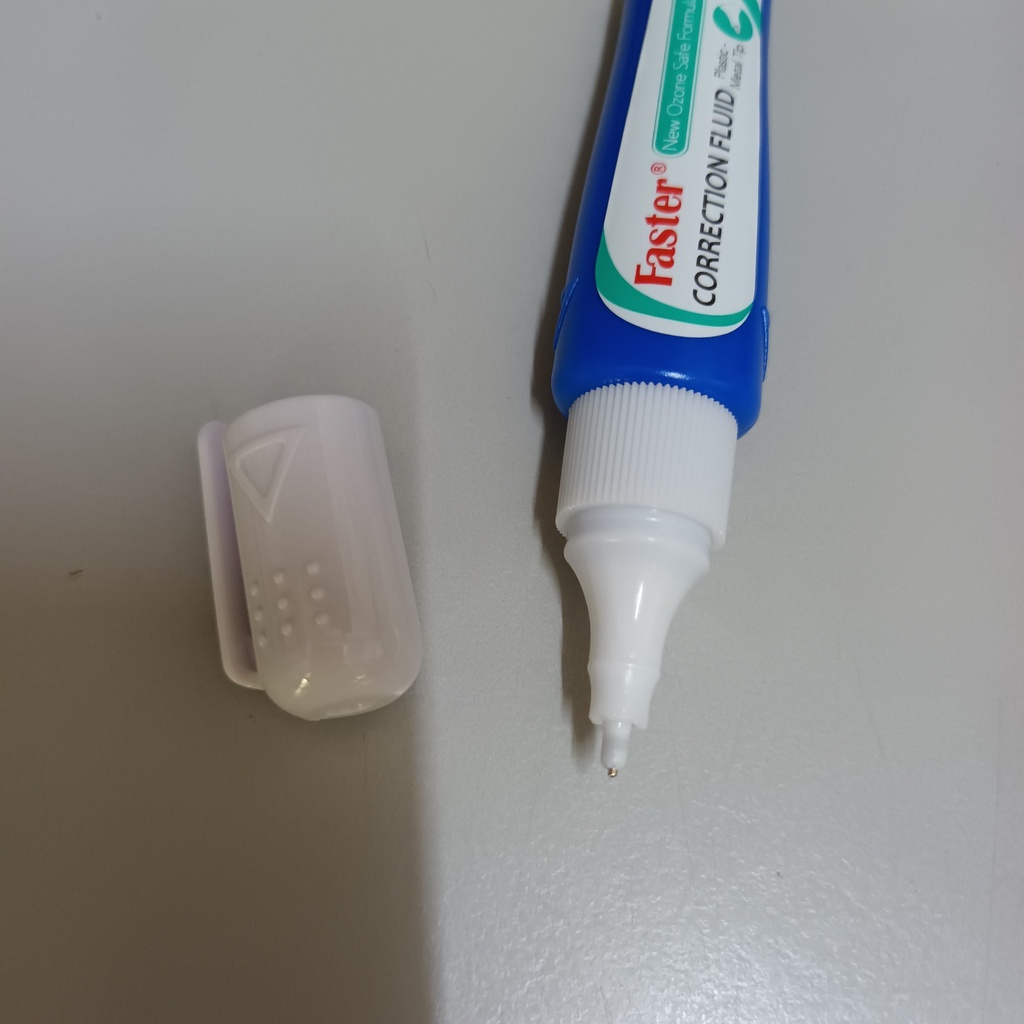 Faster Correction Pen /Correction Fluid / Liquid Paper 6ML | Shopee ...