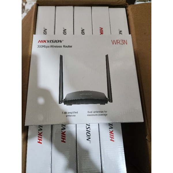 Hikvision DS-3WR3N Wireless Router Hikvision 2 antenna 300Mbps | Shopee ...