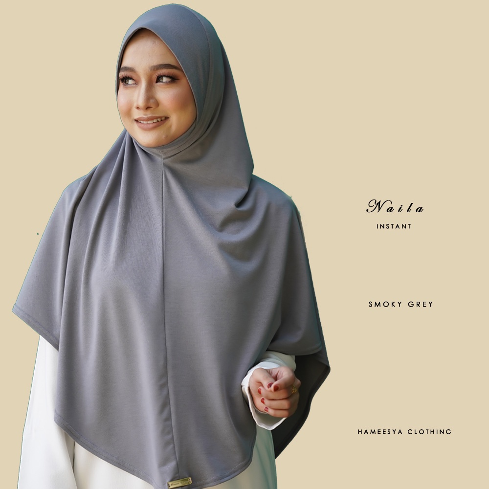 Tudung Labuh Cotton NAILA Tudung Berdagu Tudung Ironless Tudung Sarung ...
