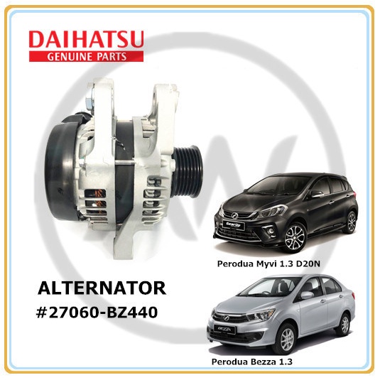 Original Daihatsu Perodua Bezza 1.3 2016-2022 Myvi 1.3 D20N 2017-2022 ...