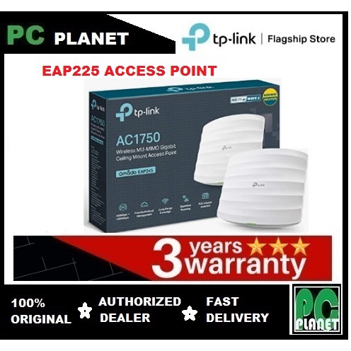 TP-Link EAP225 Ceiling / EAP225-WALL / EAP225-OUTDOOR AC1200 Wireless ...