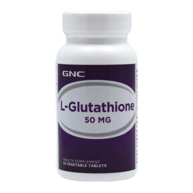 GNC L-Glutathione 50mg (50 Vegetable Tablets) | Shopee Malaysia