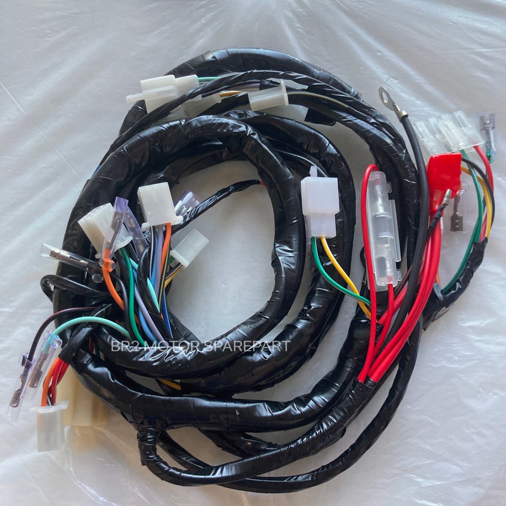 SUZUKI V100 V 100 V-100 HARNESS BODY WIRING SET WIRE WAYAR WAYER ...