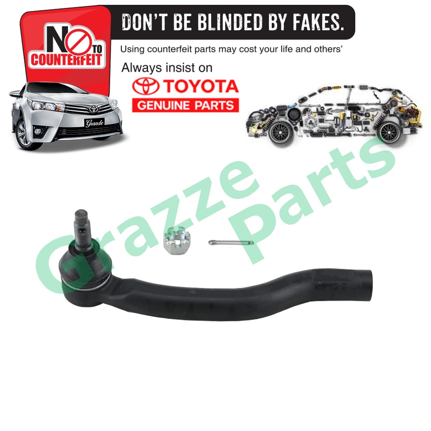 Toyota Original Tie Rod End (Right) 45046-29515 for Toyota Alphard ...