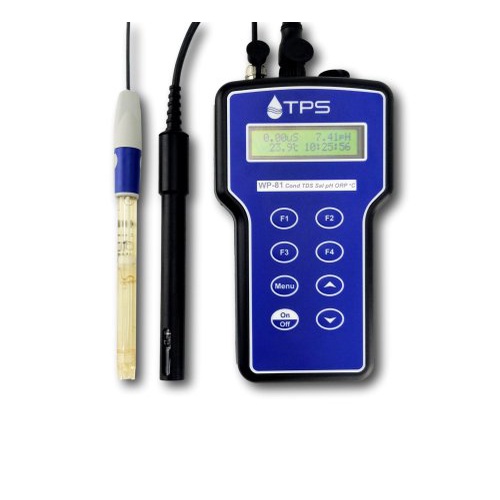 TPS Waterproof 1m pH-Conductivity-TDS-Temp Meter/Kalis Air pH ...