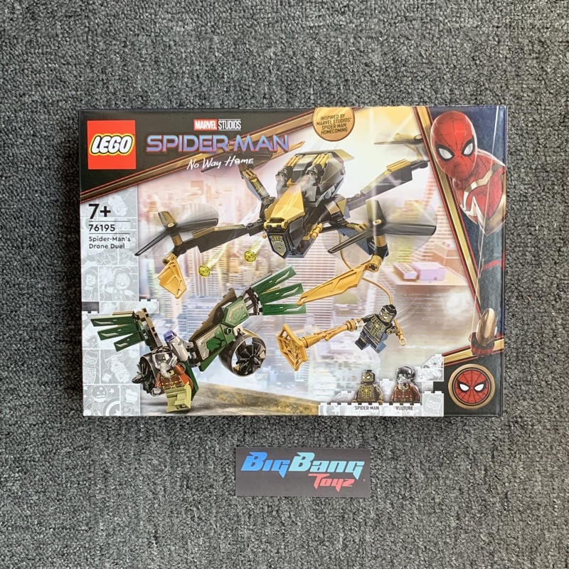 LEGO Marvel 76195 Spider-Man’s Drone Duel (In-Stock) New MISB | Shopee ...