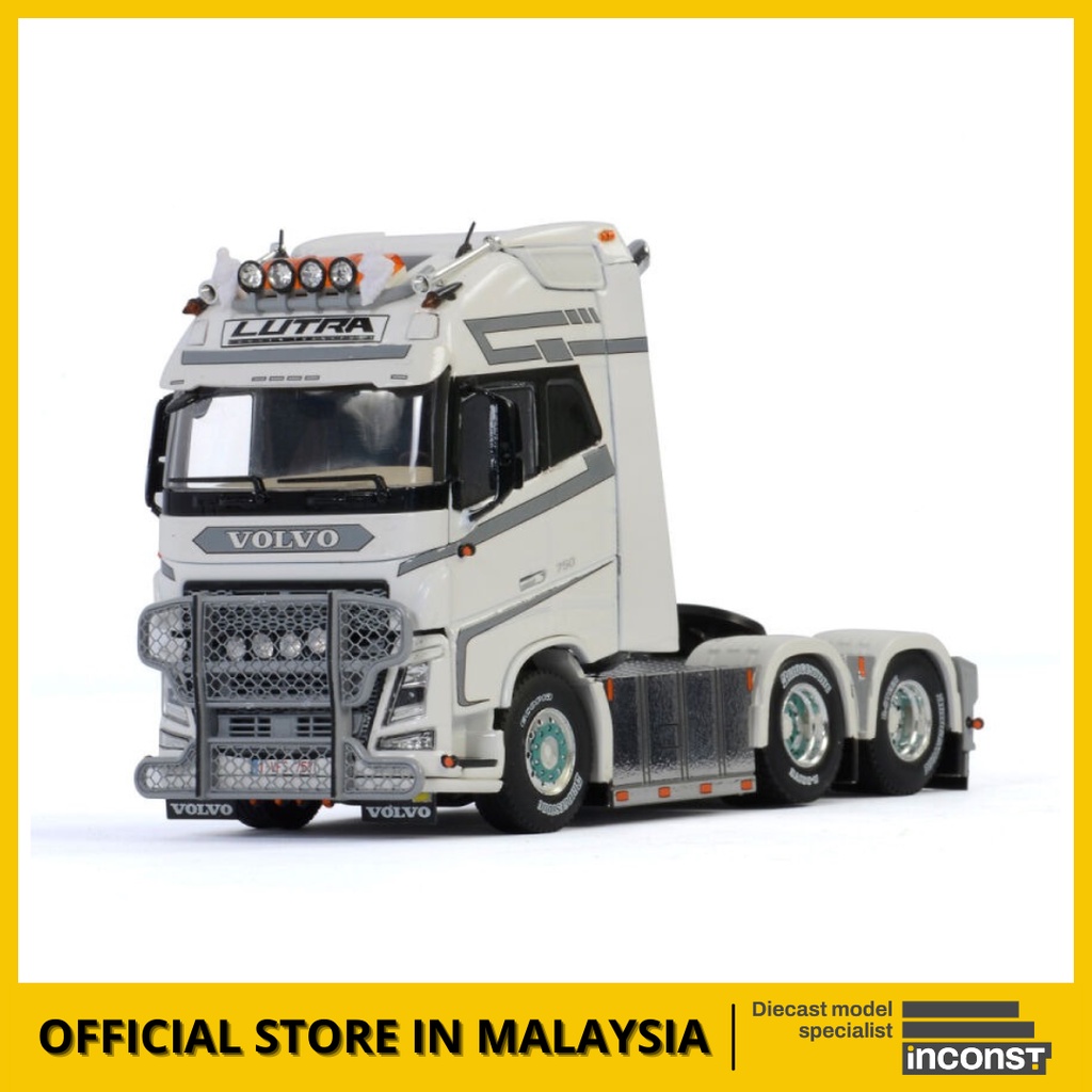 INCONST | WSI Models VOLVO FH4 GLOBETROTTER XL 6X2 TAG AXLE Diecast ...