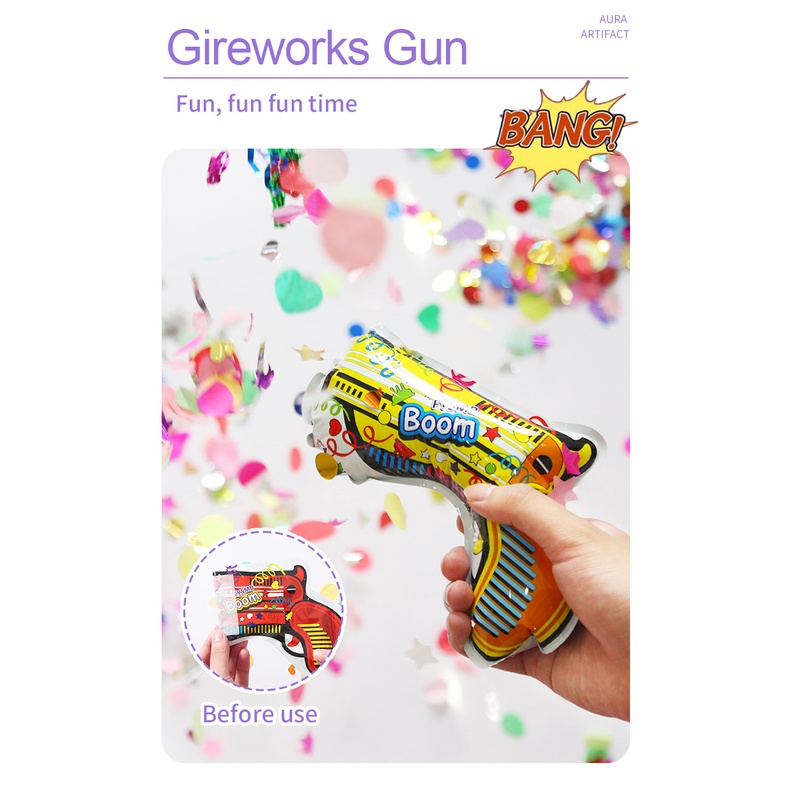 10Pcs Inflatable Balloon Fireworks Party Toys Confetti Firework Toys ...