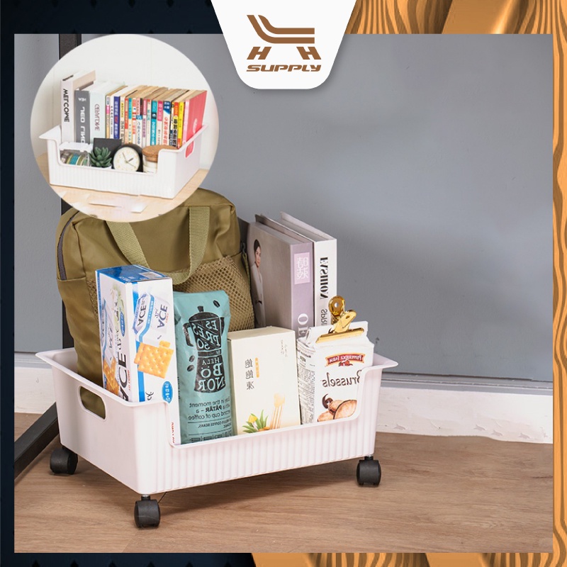 LH Book Storage Box with Wheels Student Classroom Books Finishing Box ...