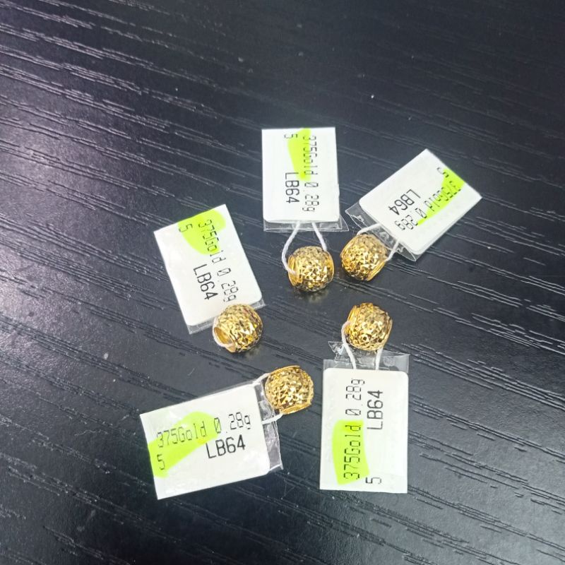 🔥Emas375 charm bulat full gold 🔥 | Shopee Malaysia