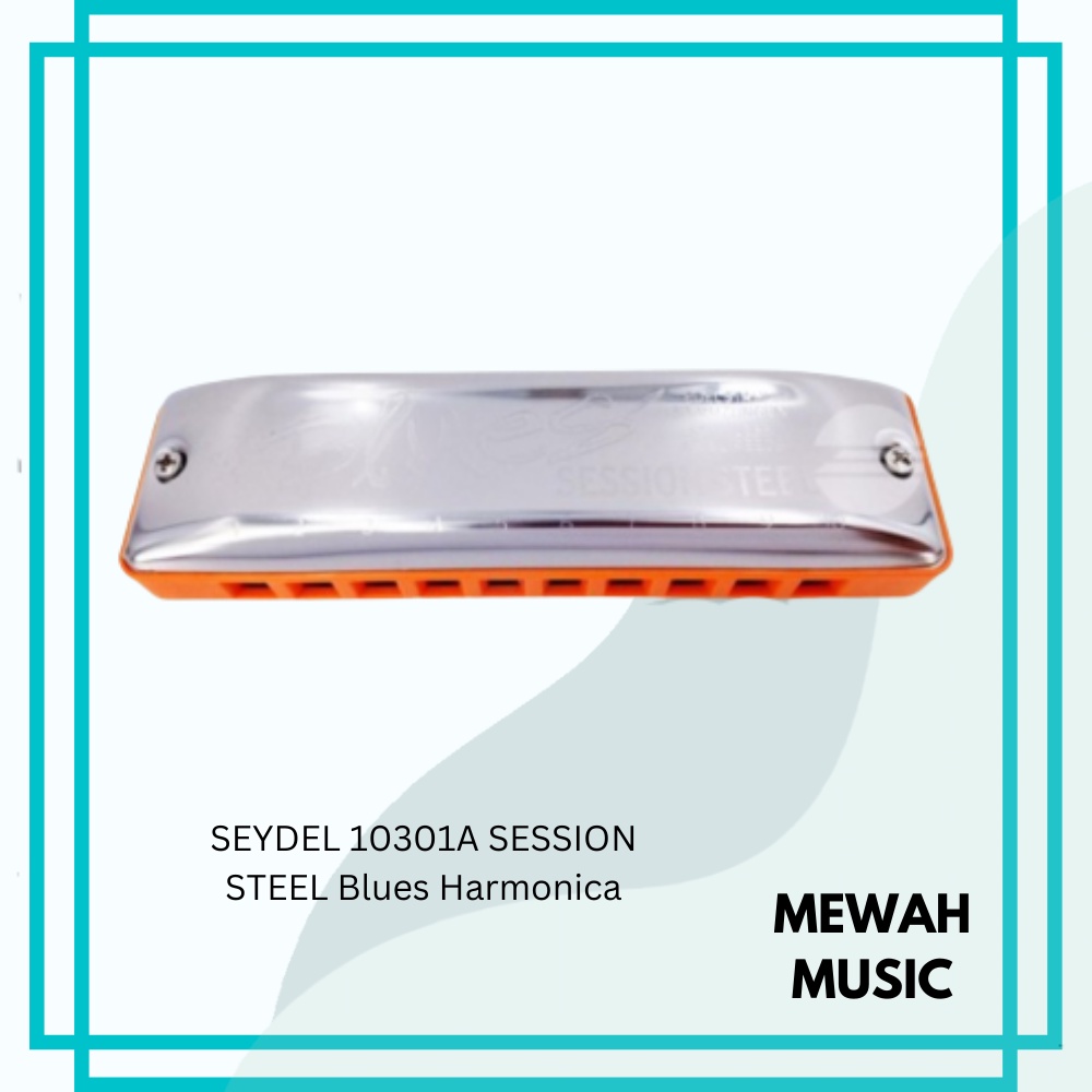 SEYDEL 10301A SESSION STEEL Blues Harmonica | Shopee Malaysia