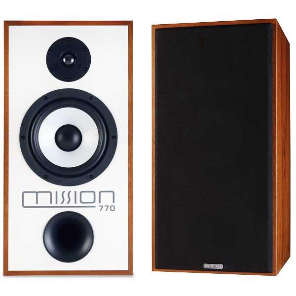 Mission 770 Bookshelf Speaker With Speaker Stand Made In England ...