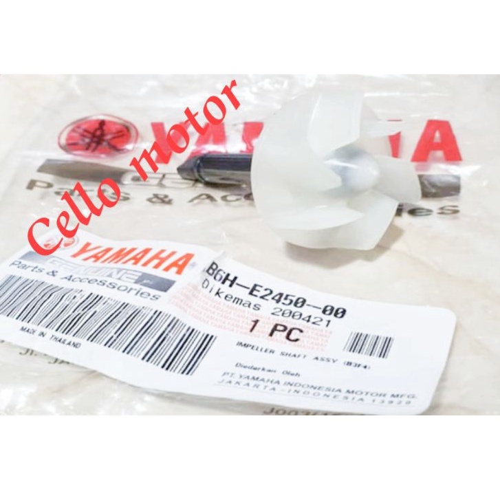 NVX NMAX N MAX NEW V2 WATER PUMP SHAFT IMPELLER SHAFT 100% ORIGINAL ...