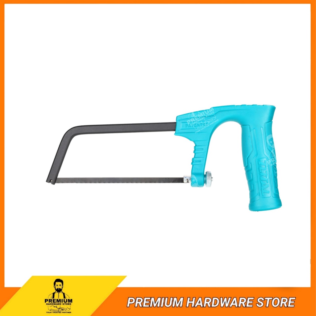 TOTAL Mini Hacksaw Frame 6 Inch With Blade TMHHF1505 Blade Handsaw Mata Gergaji Kecil 迷你钢锯架 小锯子 ...