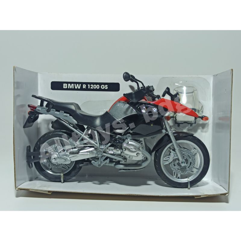 Toy Miniature Diecast Motorcycle BMW R1200 GS 1:12/motorcycle ...