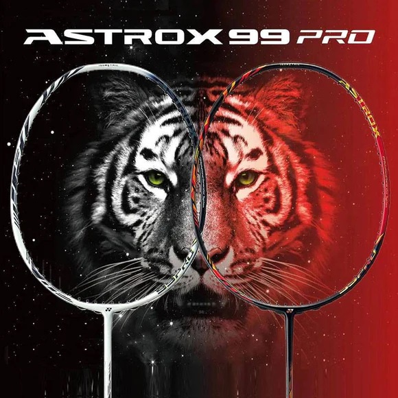Yonex Astrox 99 Pro White Tiger & Cherry Sunburst Badminton Racket ...