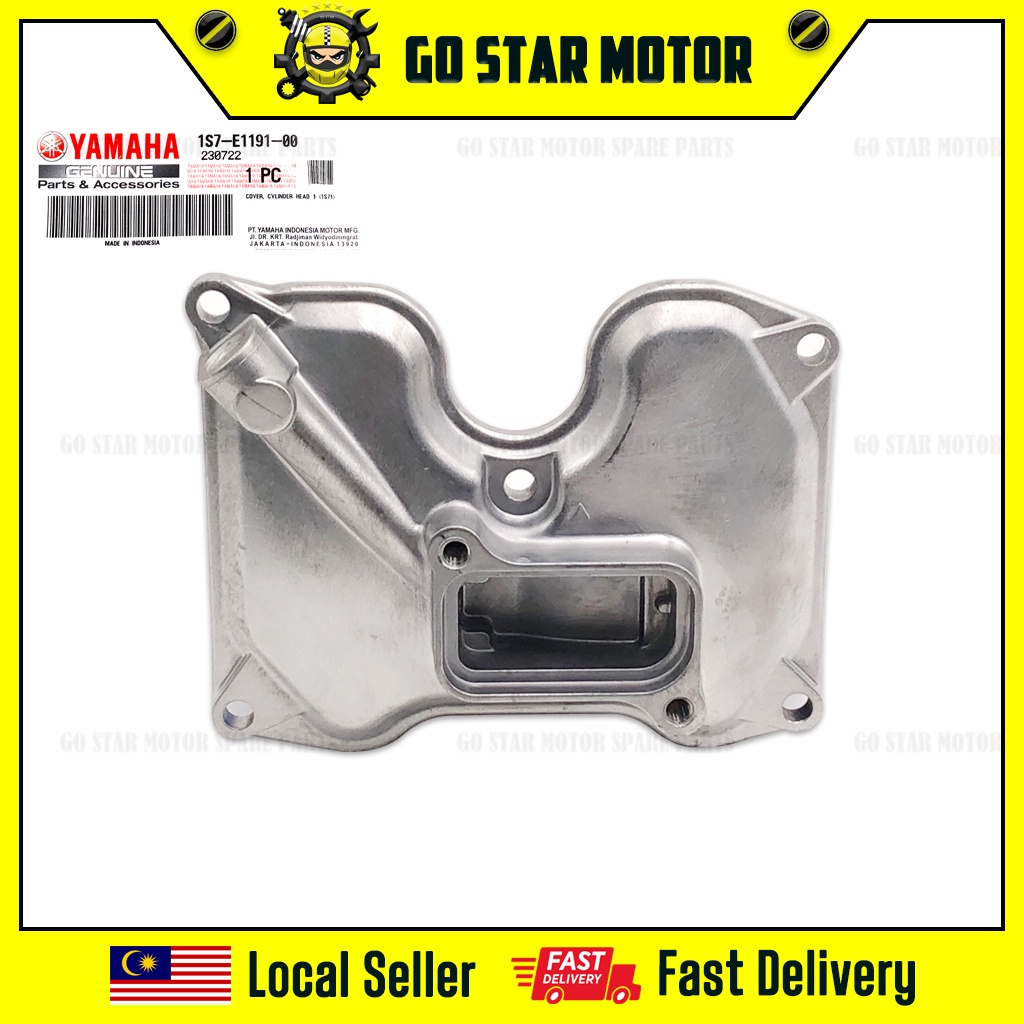 YAMAHA LC135 LC 135 4S 5S V1 V2 V3 V4 V5 V6 V7 Standard Cylinder Head Cover Cap Penutup Silinder ...