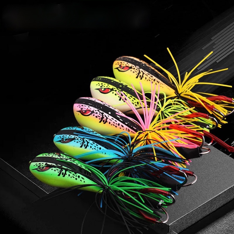Umpan Casting Frog Lures 9g Fishing Lures Pancing Floating Weedless ...