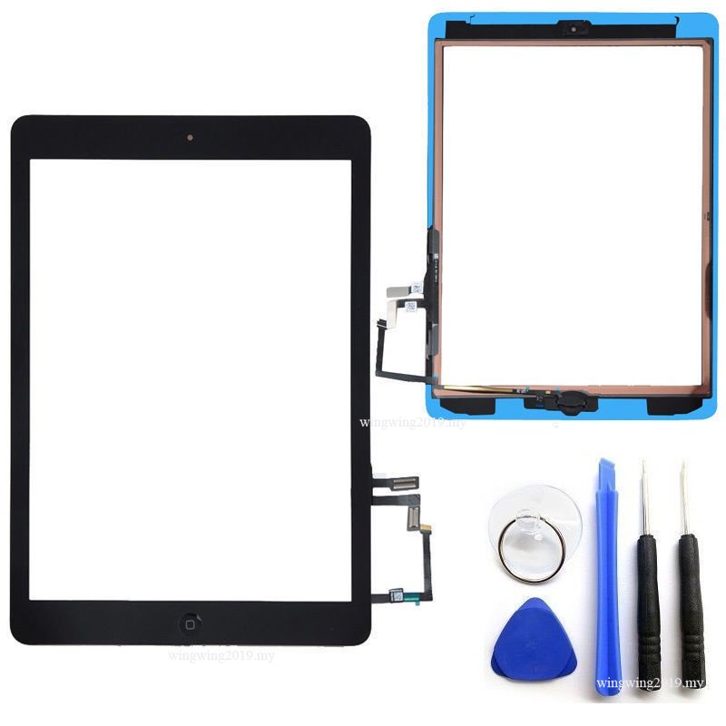 Touch Screen Digitizer Display Replacement Part For iPad 5th 6th 7th 8th 10.2 Gen 2 3 4 Air Mini ...