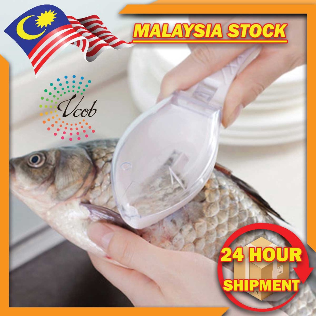 Fish Scale Planer Tool Kitchen Fish Brush Grater Quick Disassembly Fish ...