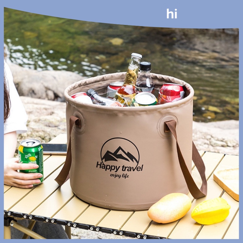 HI HOMES Outdoor Collapsible Bucket Portable Travel Camping Barbecue ...
