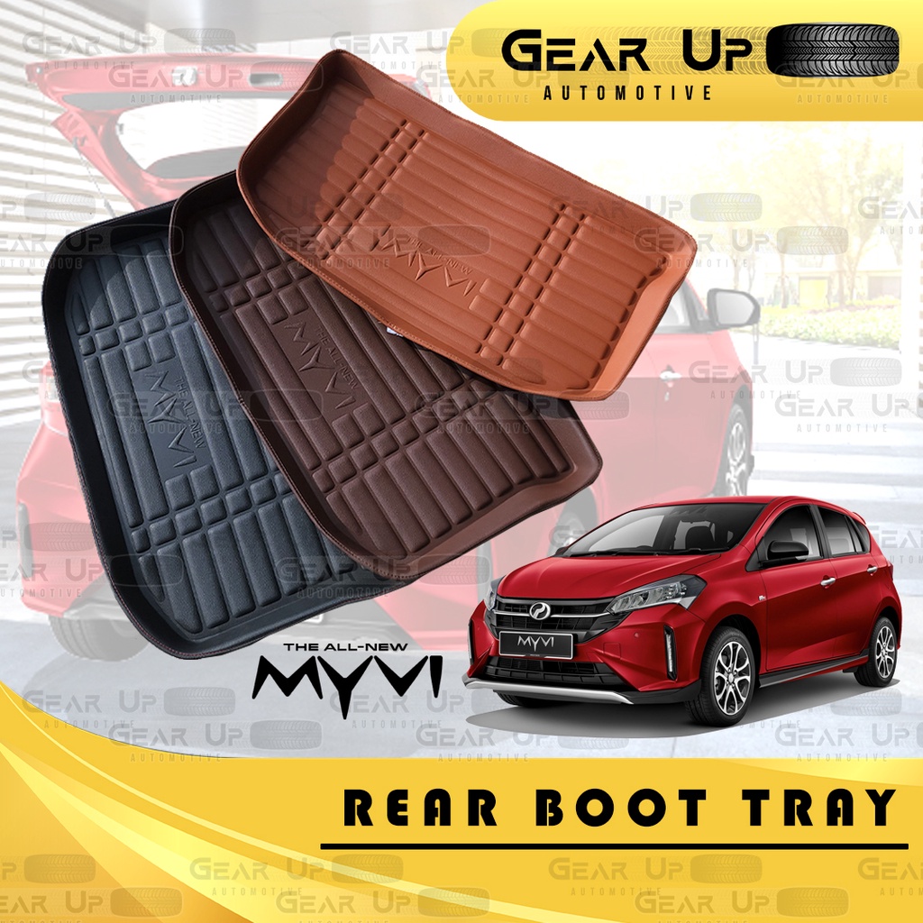 𝐁𝐎𝐎𝐓 𝐓𝐑𝐀𝐘 Perodua MYVI 2025 2024 Facelift GEN 3 G3 Car Mat Carpet ...