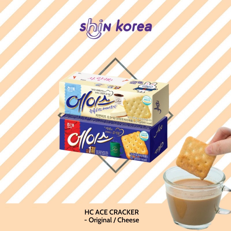 Haitai Ace Cracker (Original / Cheese) | Shopee Malaysia