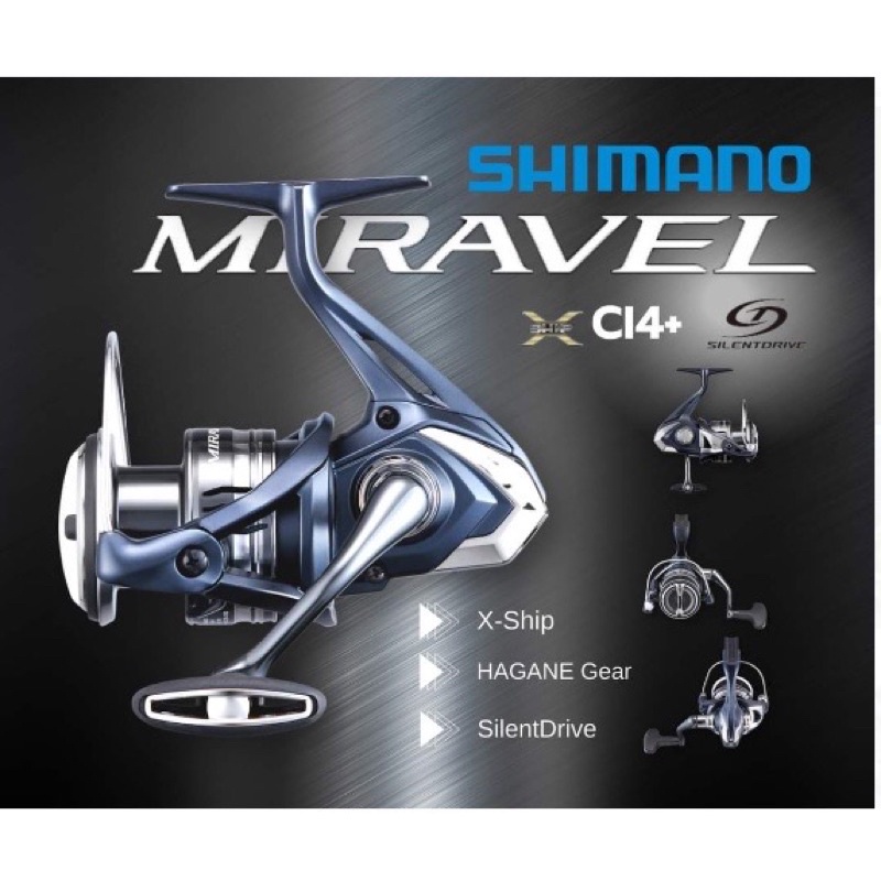 22 SHIMANO MIRAVEL NEW MODEL SPINNING REEL WITH ONE YEAR WARRANTY🔥 | Shopee Malaysia