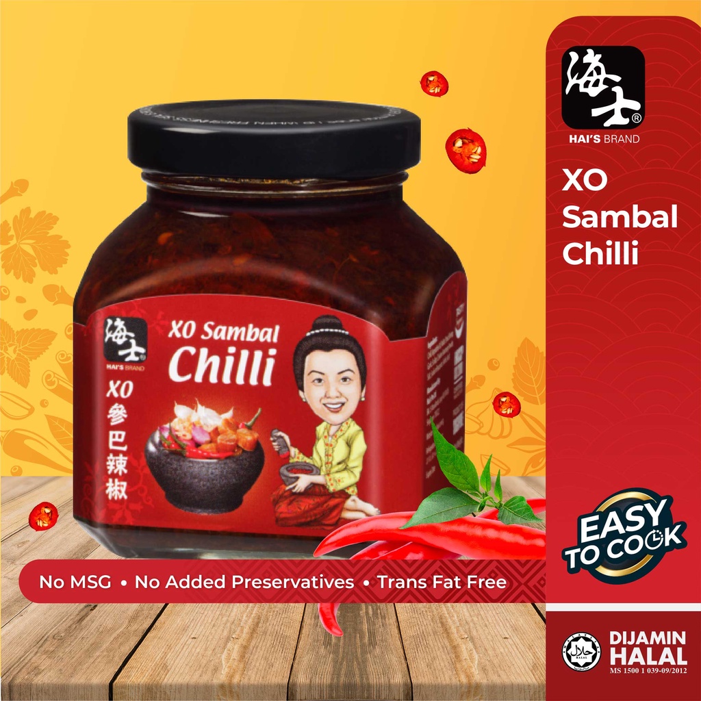 Hai's XO Sambal Chilli Paste | Shopee Malaysia