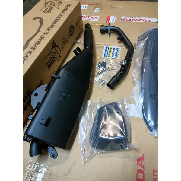 Honda RSX150 Espada Back Pressure Std Open Exhaust System 28mm Exhaust ...