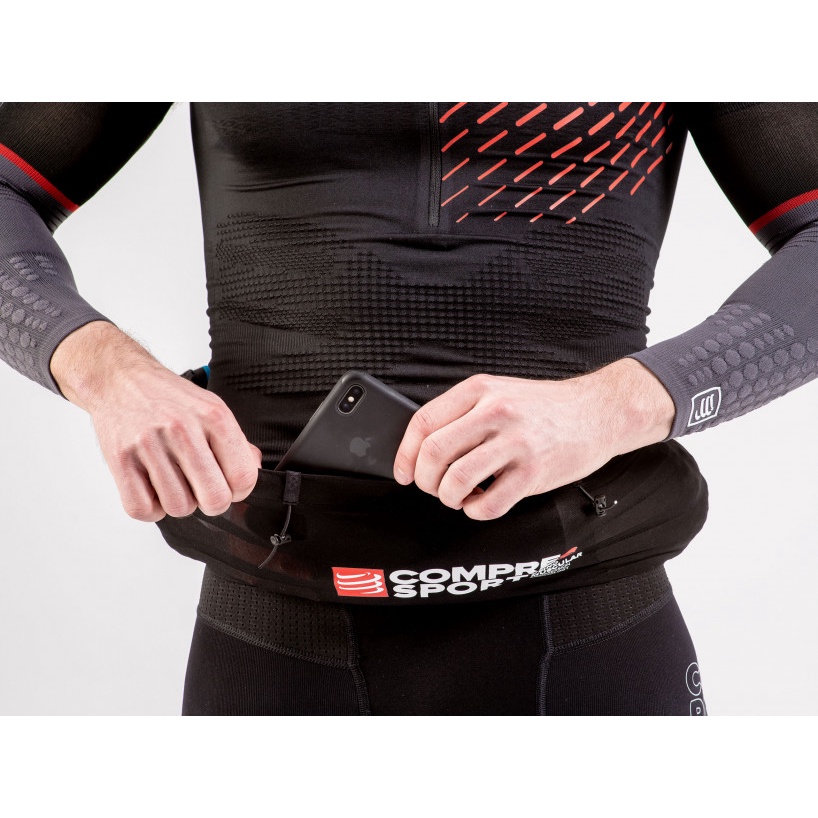 Compressport Free Belt Pro Black | Shopee Malaysia