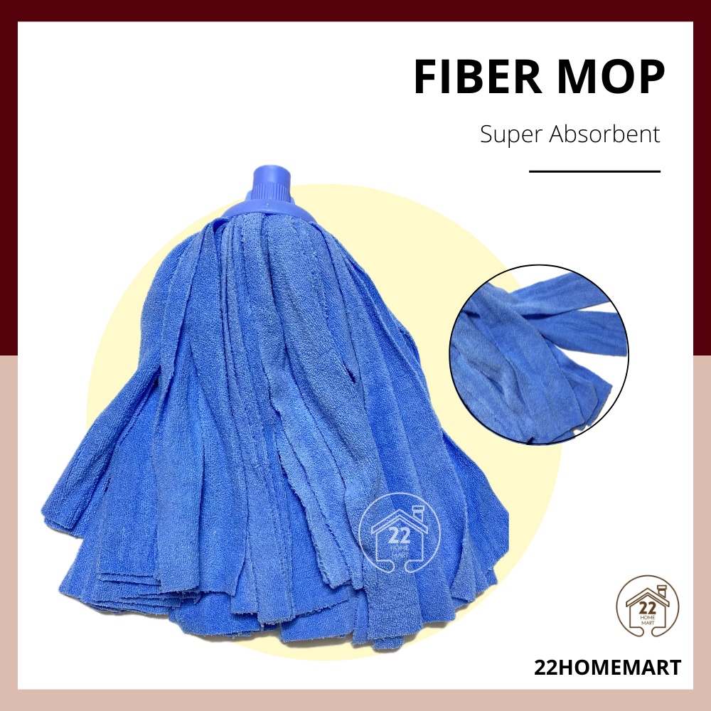 【MICROFIBER】High Quality Heavy Duty Super Absorbent Microfiber Mop 538 ...