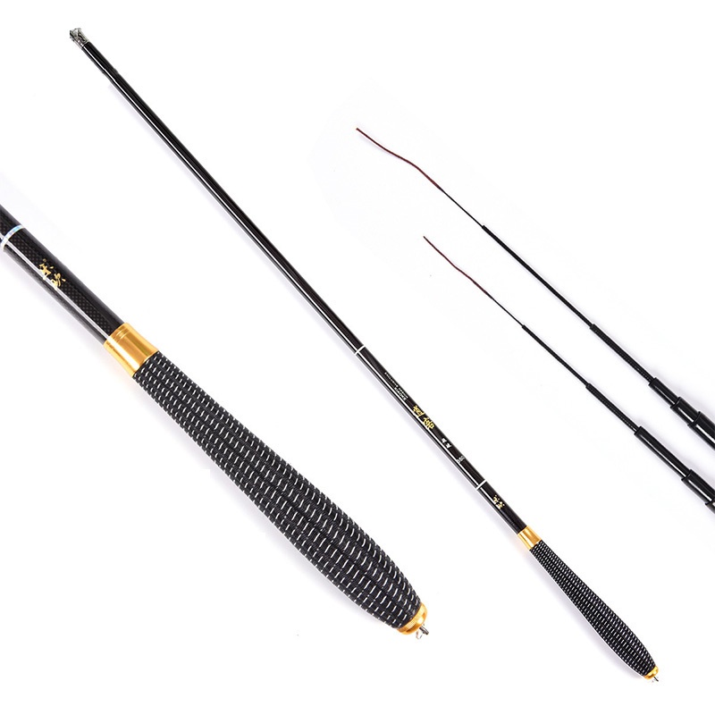 [Ready stock] Casting Fishing Rod Telescopic Carbon Fiber Sea Fish Fishing Rod Spares Pole ...