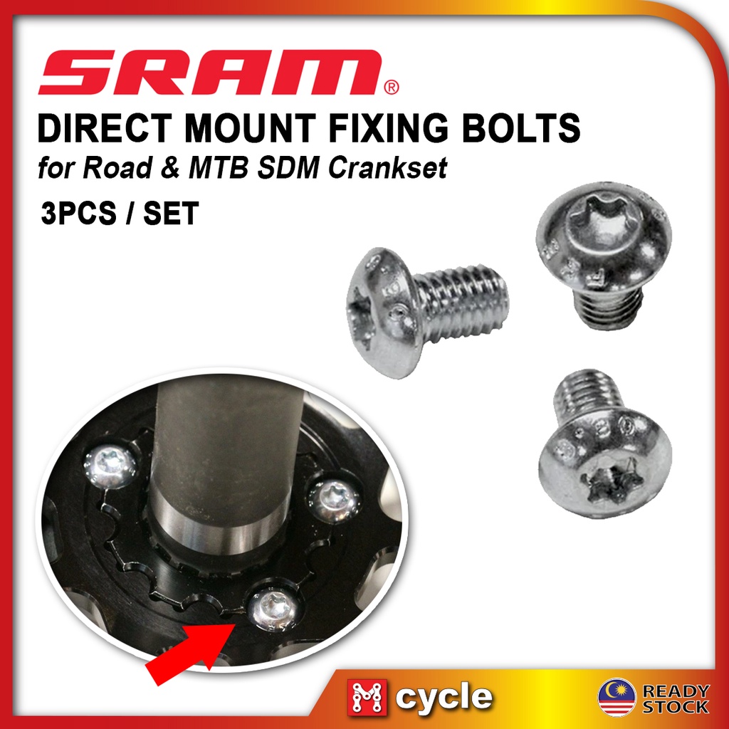 SRAM Chainring Bolt Nut Fixing Screw for Sram SDM Direct Mount Chain ...