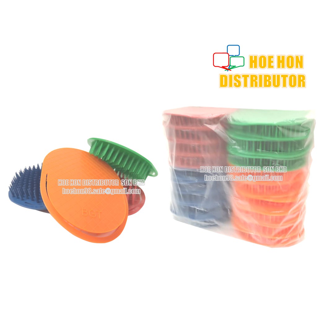 Round / Oval Shape Hair Comb / Hair Brush / Sikat Rambut Bulat RHB9575 ...