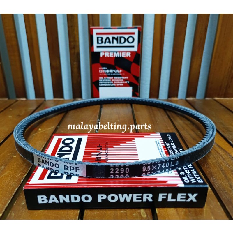 FAN BELT ( RPF2290 ) 9.5X740LA ( BANDO BRAND ORIGINAL ) MADE IN JAPAN ...