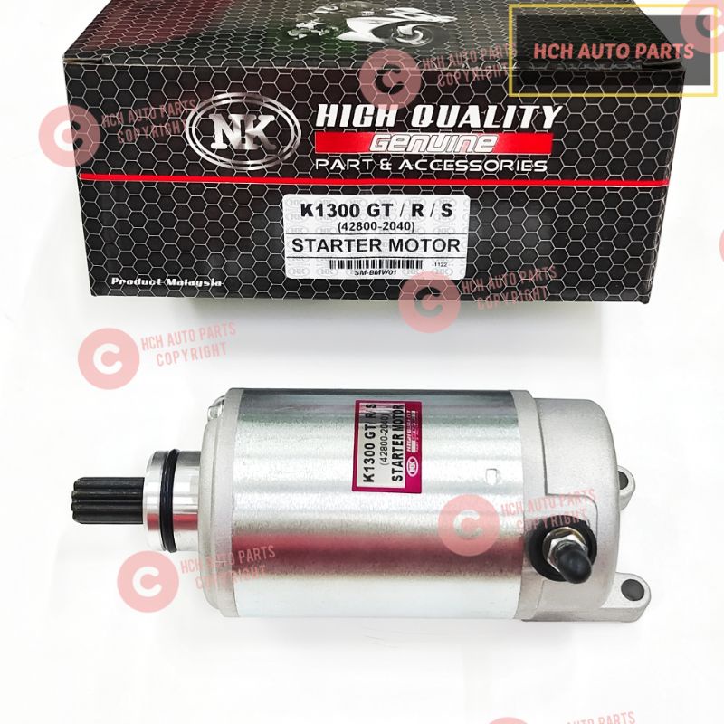 STARTER MOTOR ASSY - BMW - K1300 GT,S,R/ K1200 GT,S,R/ K1600 GT,GTL (NK ...
