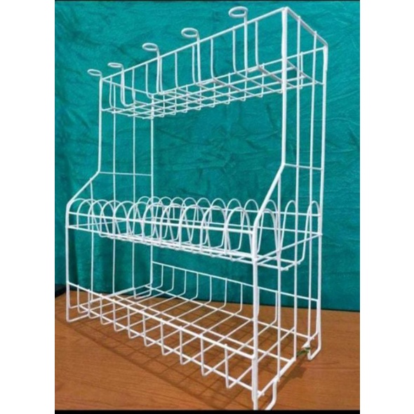 3-tier Wire Dish Rack | Shopee Malaysia