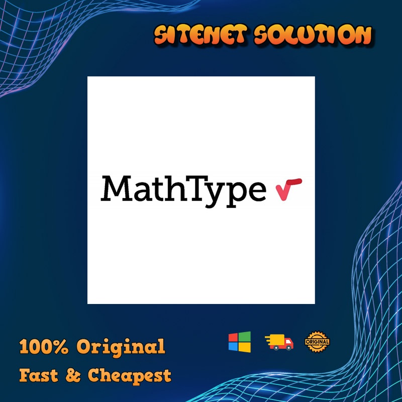 MathType 2025 v7.8.2 [Windows][Lifetime] | Shopee Malaysia